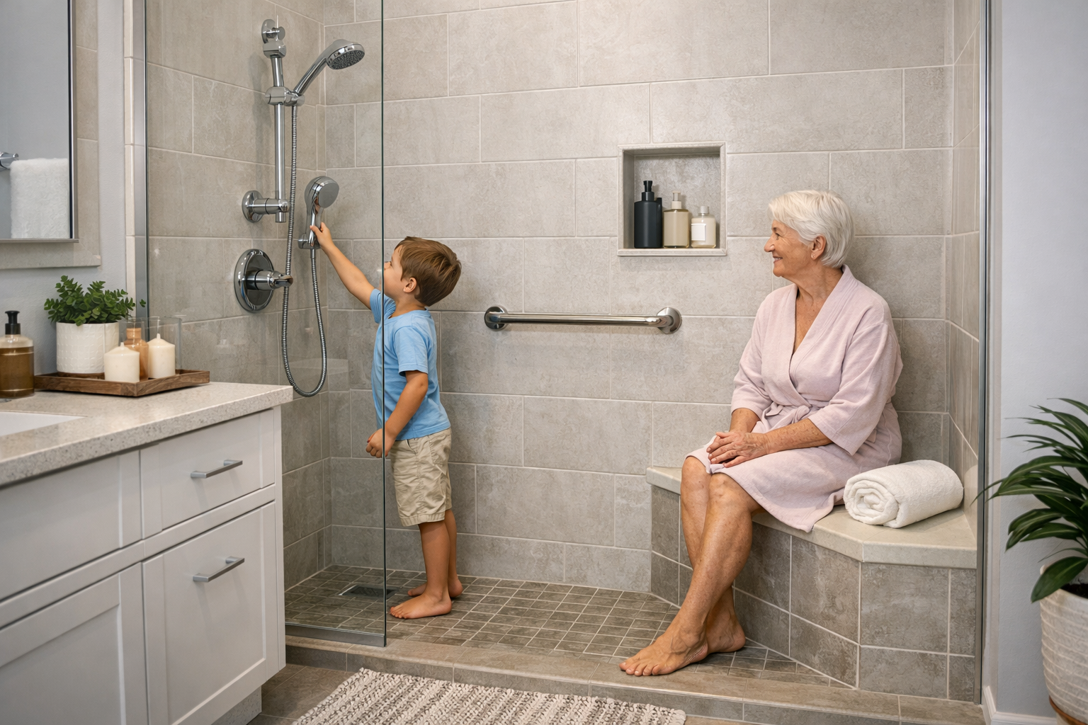 Future of Aging in Place: Multigenerational Bathroom Trends